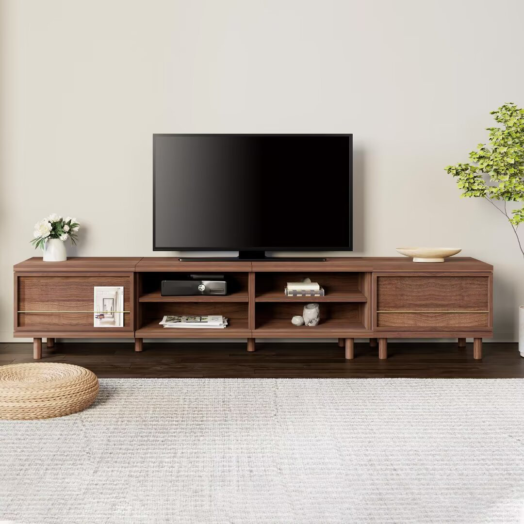 Millwood Pines Meuble télé 78,7 po Modern - Wayfair Canada