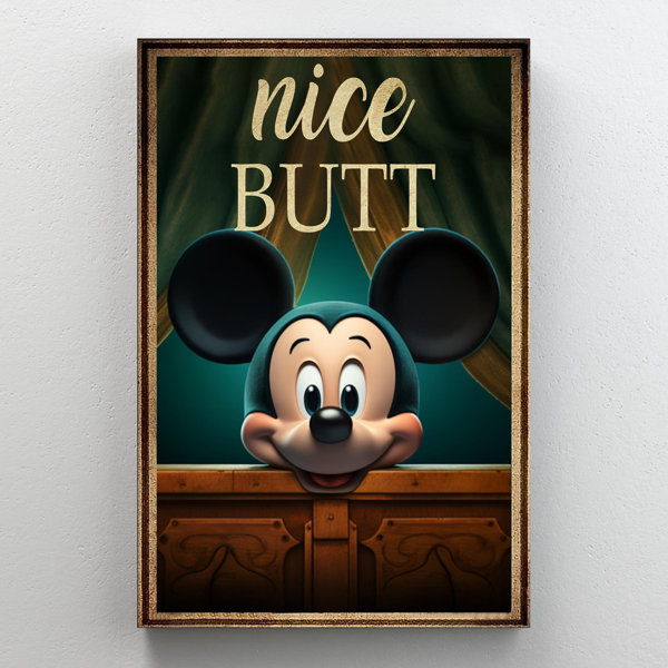 Trinx Mickey Nice Butt | Wayfair