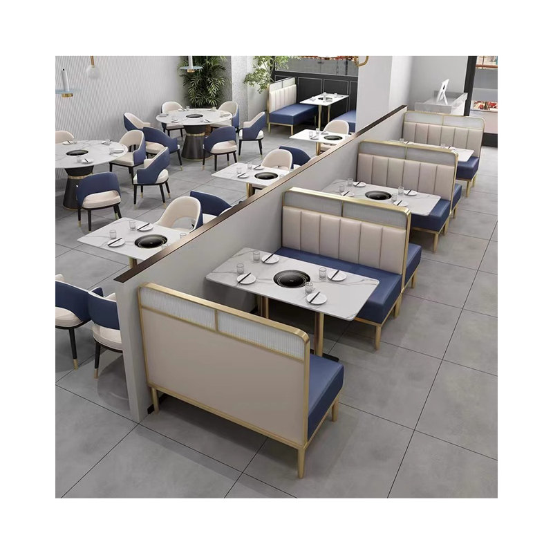 Canadian Linen Light luxury simple restaurant booth bench | Wayfair