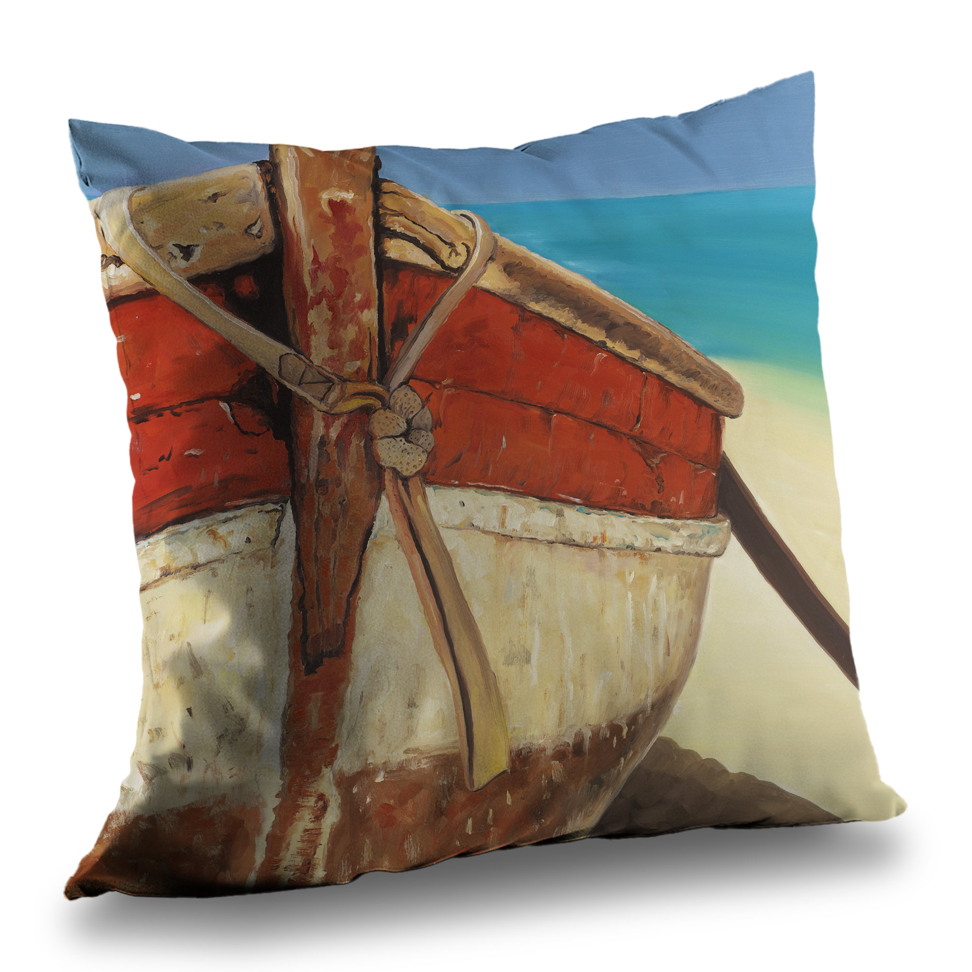 Begin Edition International Inc. Tied Up Rowing Boat - Still Life Poly ...