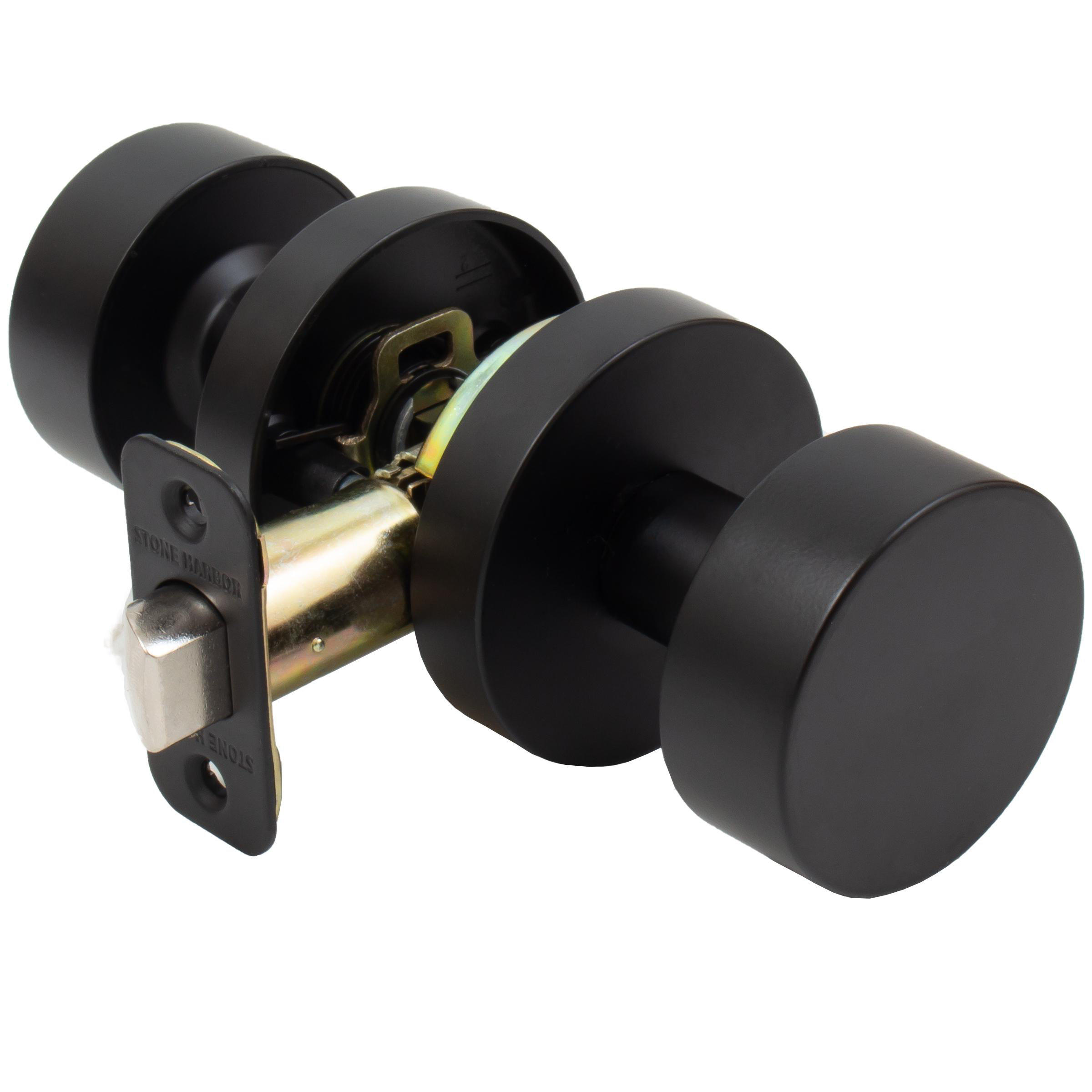 Stone Harbor Hardware Bonn Door Knob With Round Rosette, Passage (Hall ...