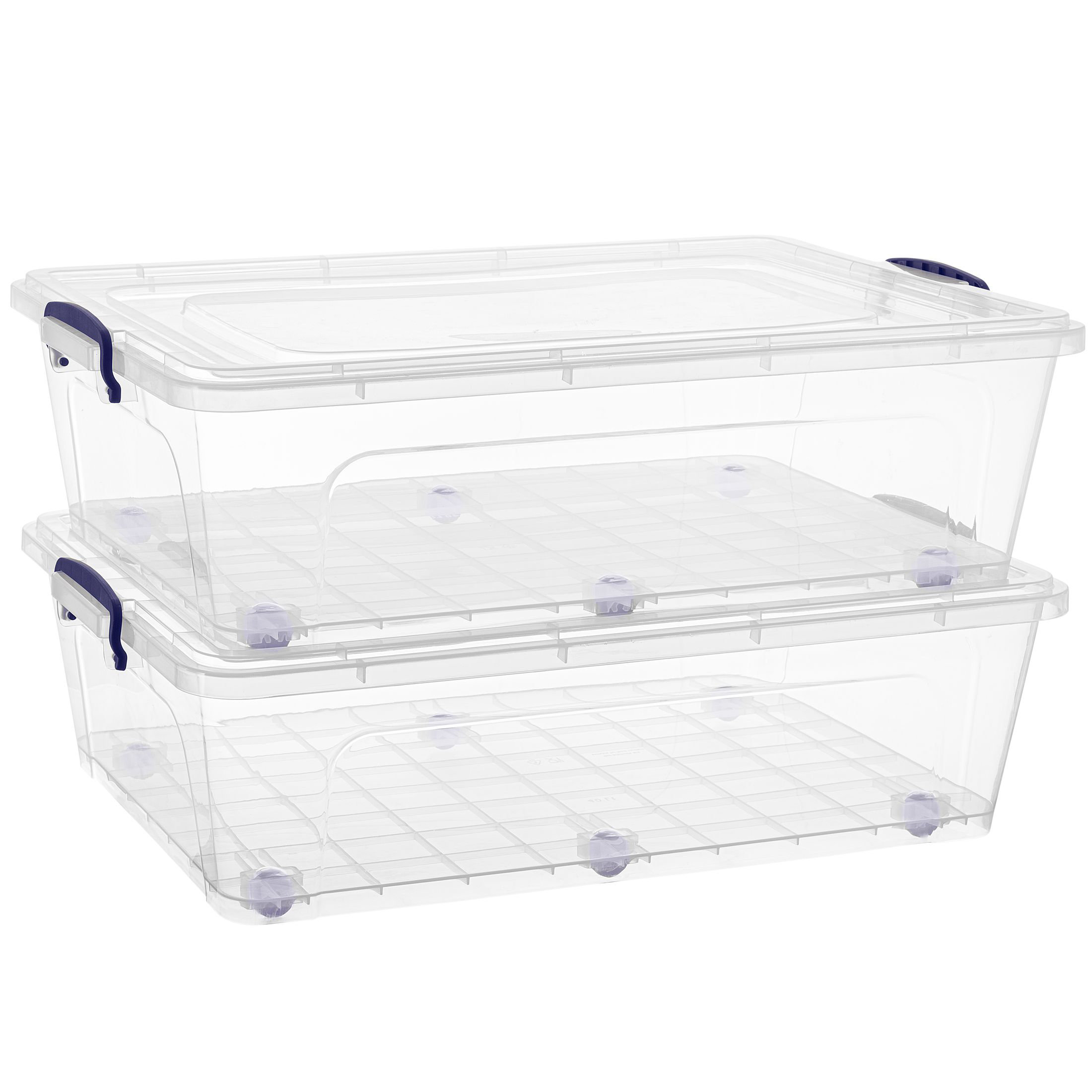Rebrilliant Under Bed Storage Containers With Wheels (2 Pack) & Reviews ...