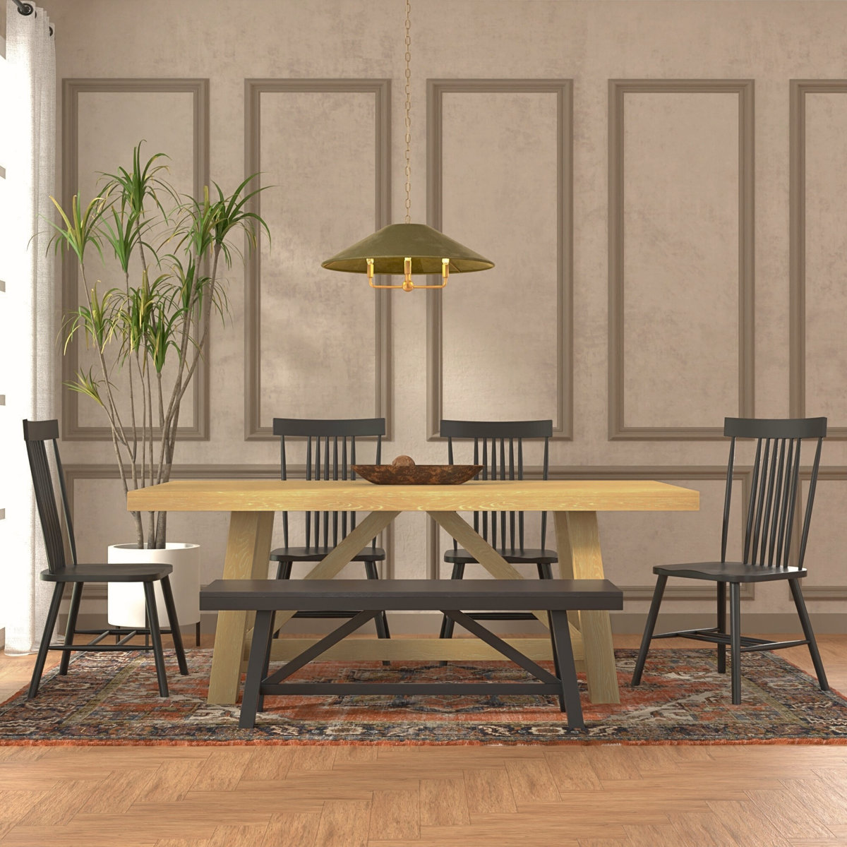 Birch Lane™ Kate 6 Piece Dining Set & Reviews | Birch Lane