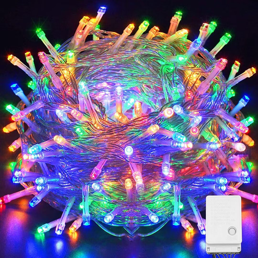 The Party Aisle™ Kidman 394'' LED 100 - Bulb Pulg in String Light ...