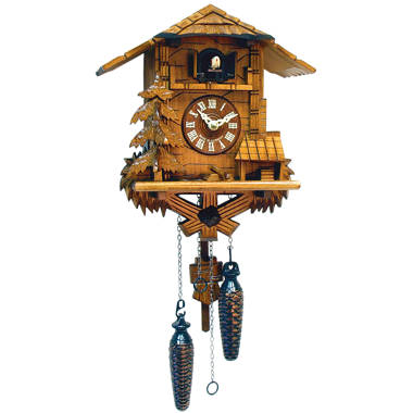 Loon Peak® Wood Wall Clock & Reviews | Wayfair