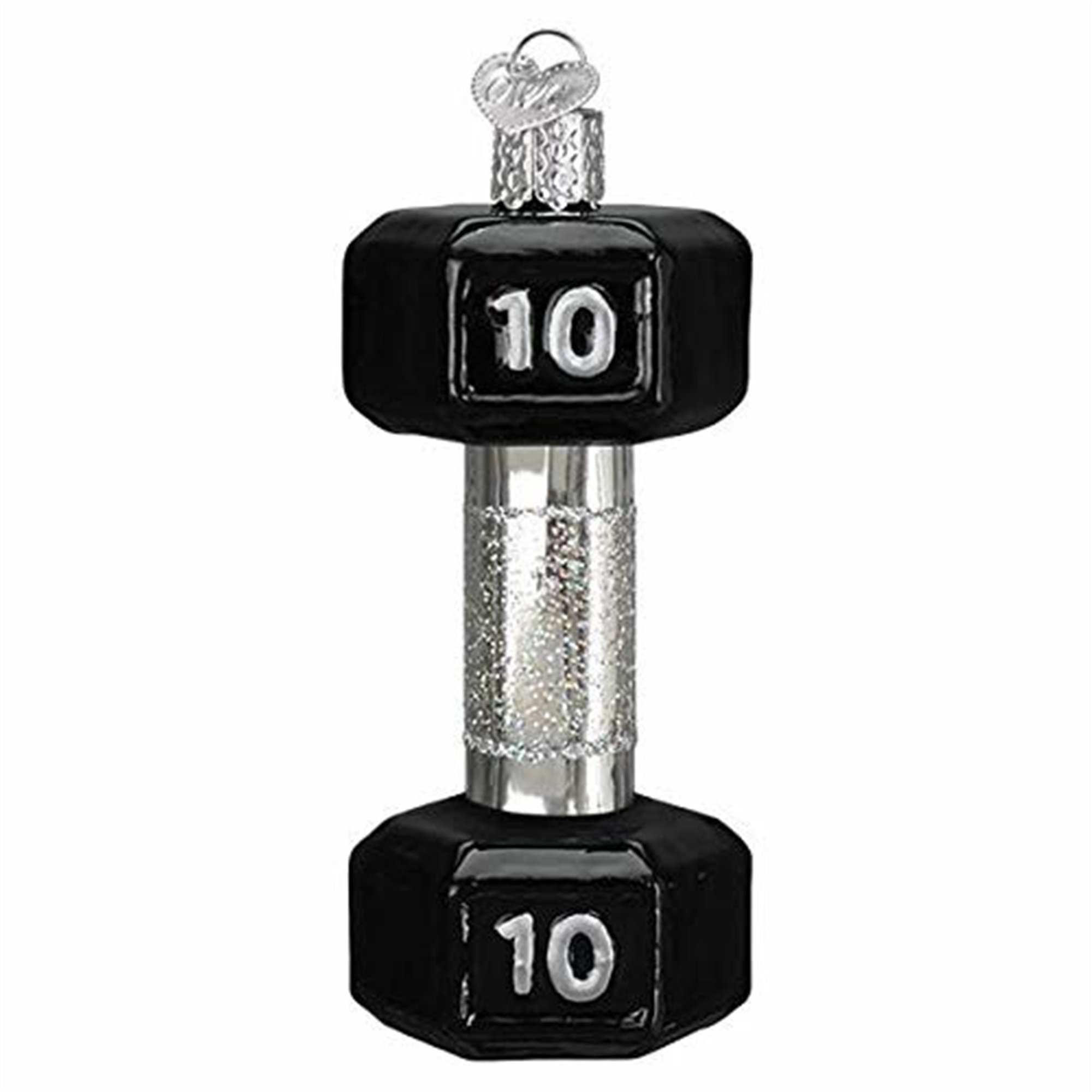 Old World Christmas Dumbbell Hanging Figurine Ornament | Wayfair