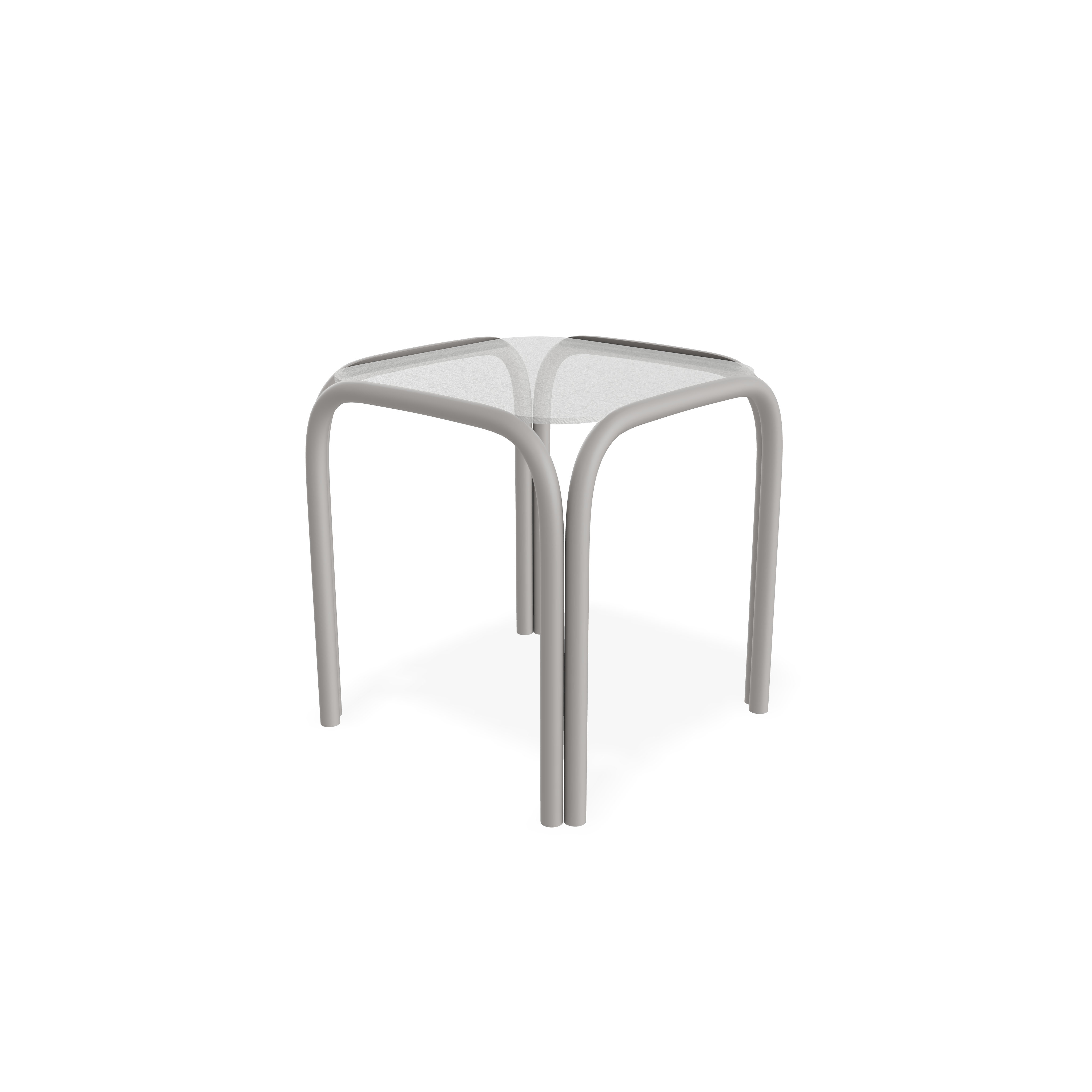 Telescope Casual 17" Obscure Acrylic Outdoor End Table | Wayfair