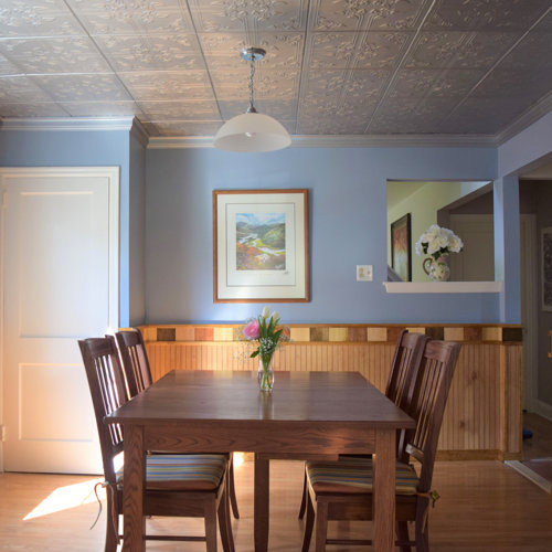 A La Maison Ceilings Ivy Leaves 1.6 ft. x 1.6 ft. Polystyrene Glue-up ...