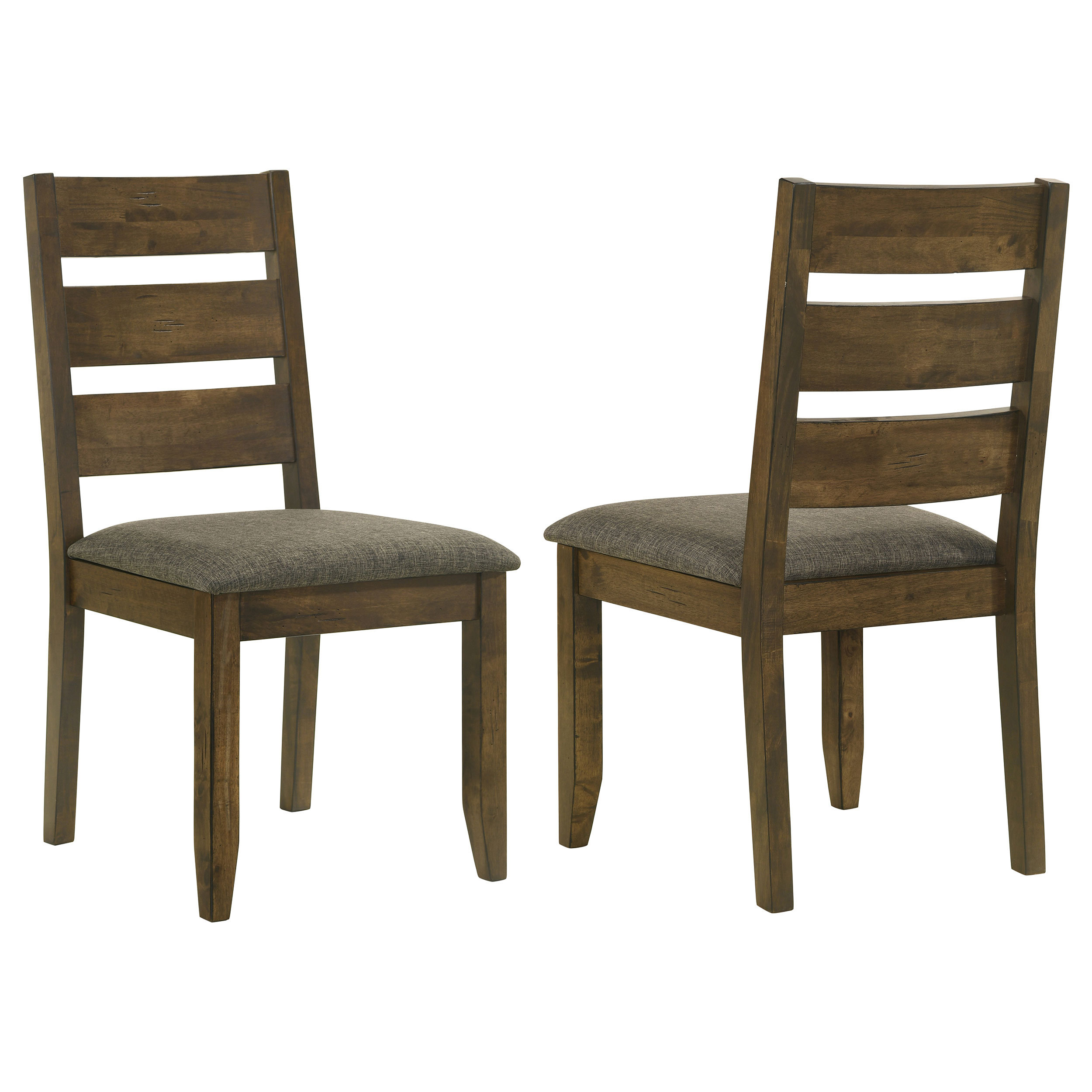 Ebern Designs Alston Wood Dining Side Chair Knotty Nutmeg (Set of 2 ...