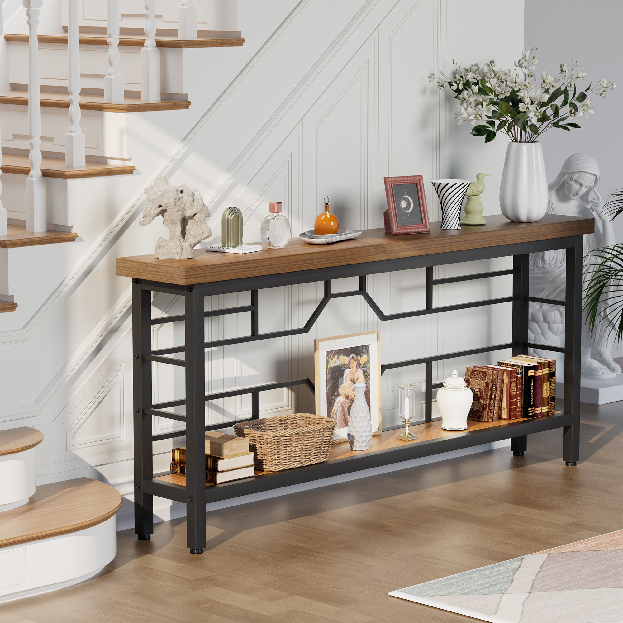 17 Stories Entryway Table,Narrow Table,Entry Way Console Tables for ...