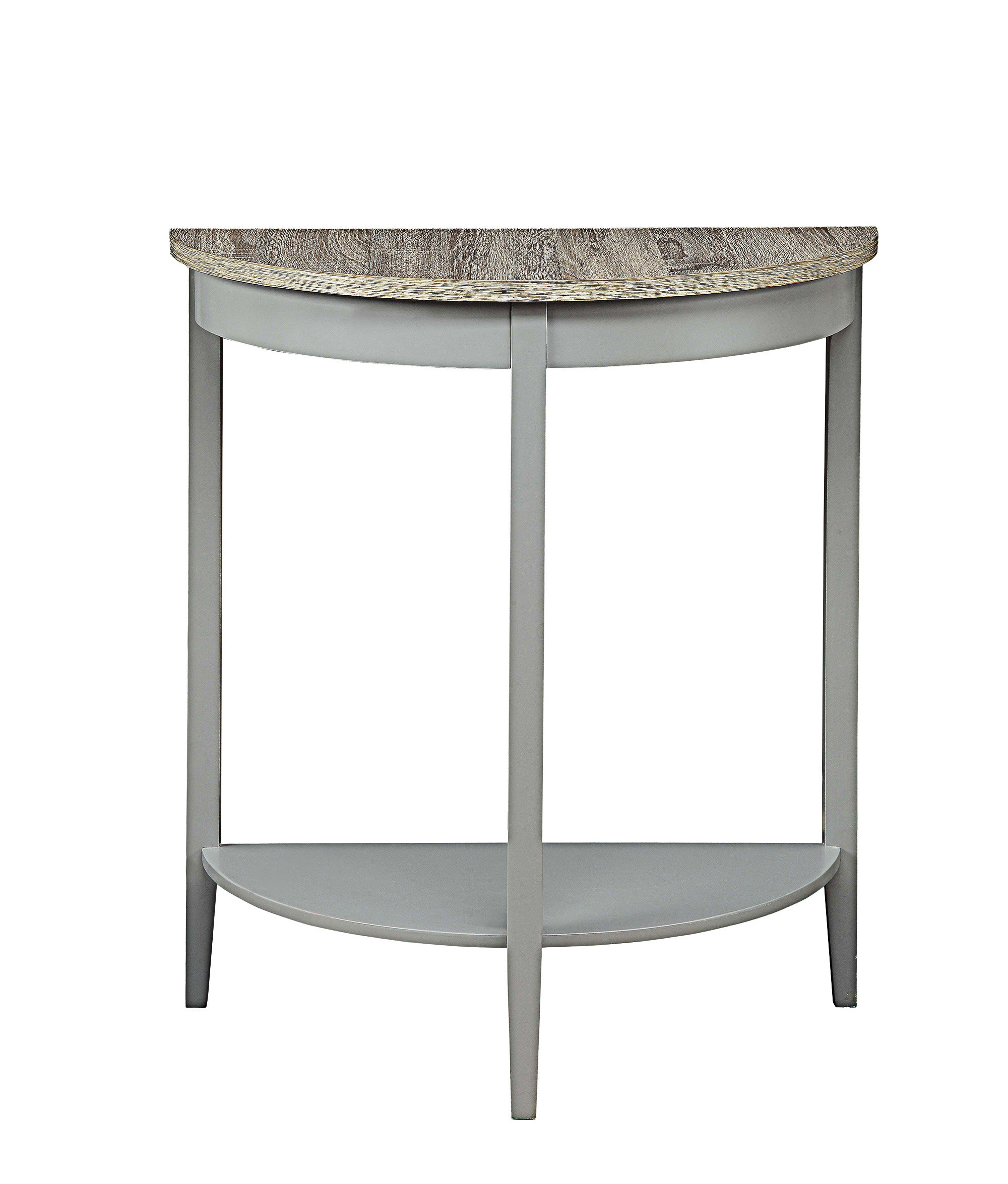 Ebern Designs Justino Console Table In Gray Oak & Gray,Entryway table ...
