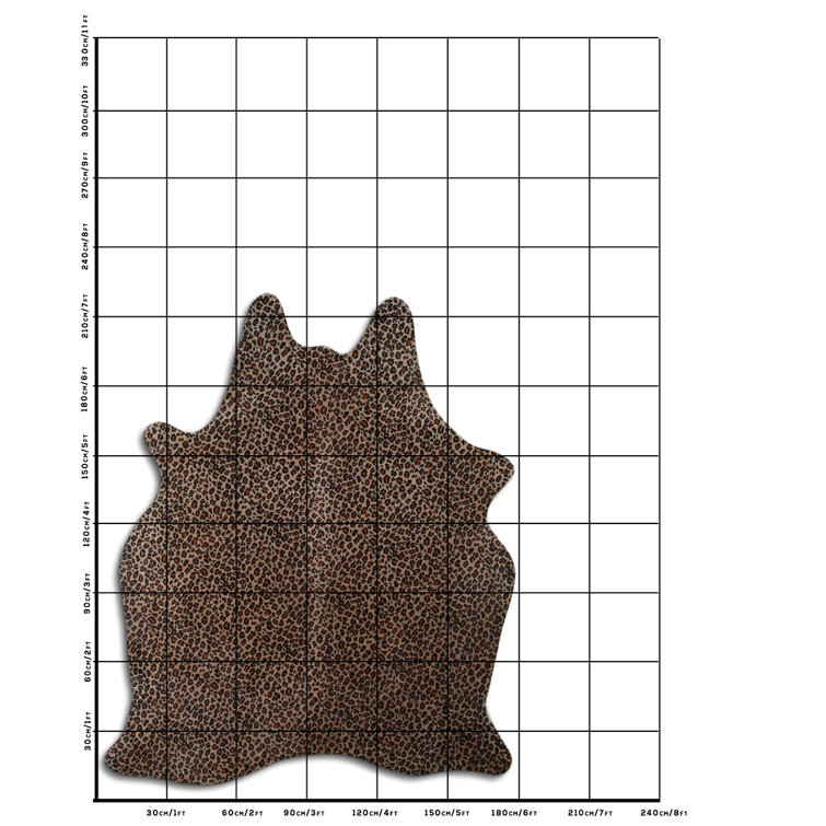 Foundry Select Tashinga Handmade Cowhide Rug | Wayfair