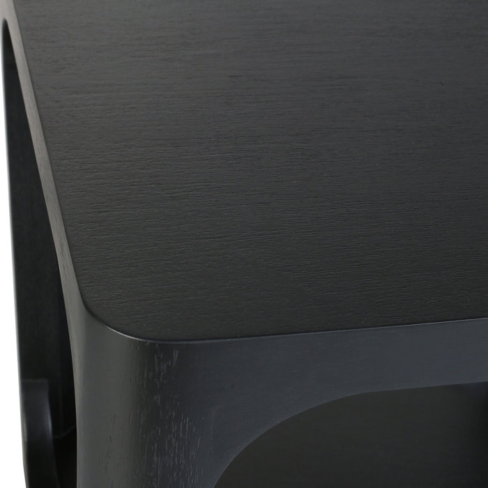 Joss & Main Sybil Solid Wood Top Floor Shelf End Table & Reviews | Wayfair