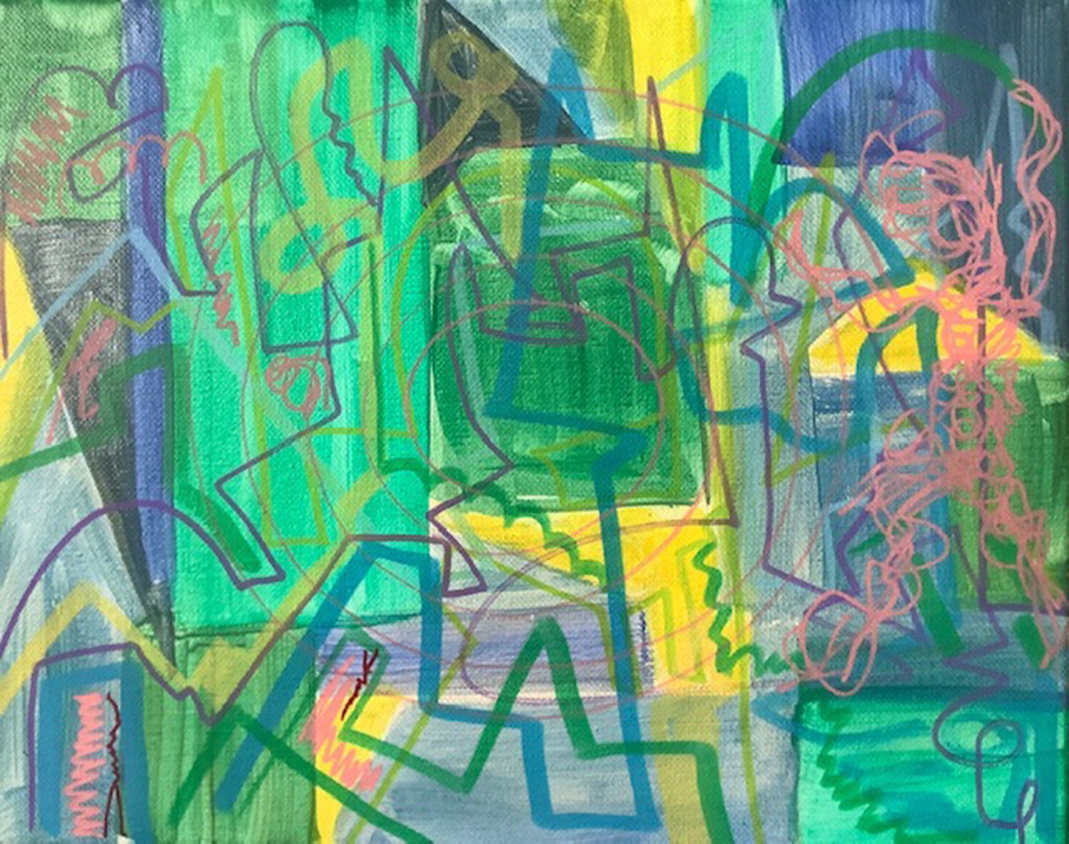 Platinum Art Group Kate Landishaw Many Rooms In A Small House On Canvas ...