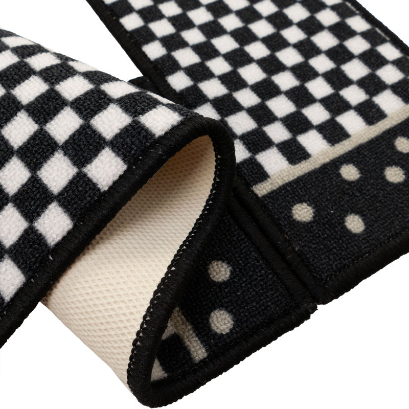 Latitude Run® Custom Size Washable Antibacterial Low Profile Loop Pile ...