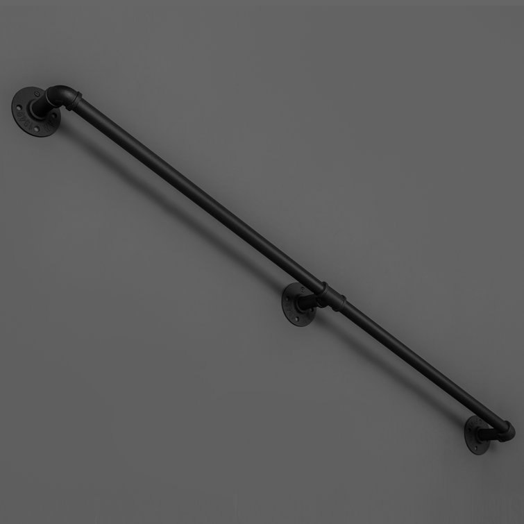 ATT Stair Handrail Industrial Loft Pipe Indoor & Reviews - Wayfair Canada