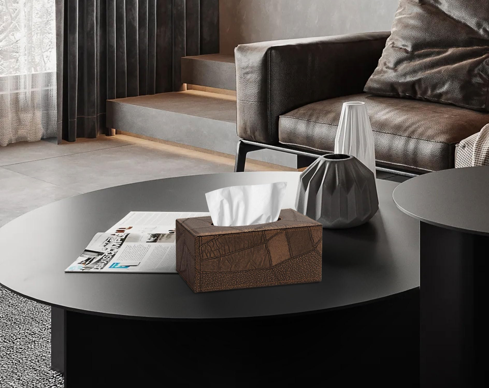 George Oliver Tissue Box Cover Rectangular Tissue Box Holder For ...