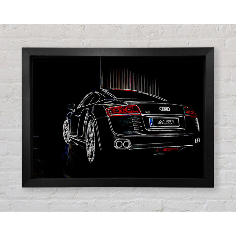 Williston Forge Audi R8 Rear - Single Picture Frame Art Prints ...