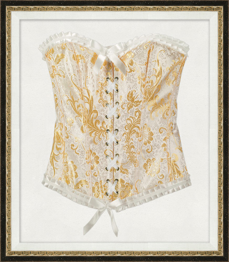 Wendover Art Group Corset 1 - Picture Frame Graphic Art on Paper | Wayfair