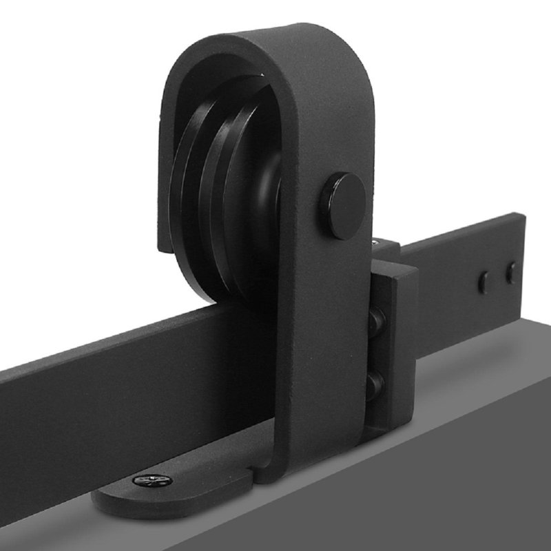 ATT Matte Double Door Barn Door Hardware Kit Standard Double | Wayfair