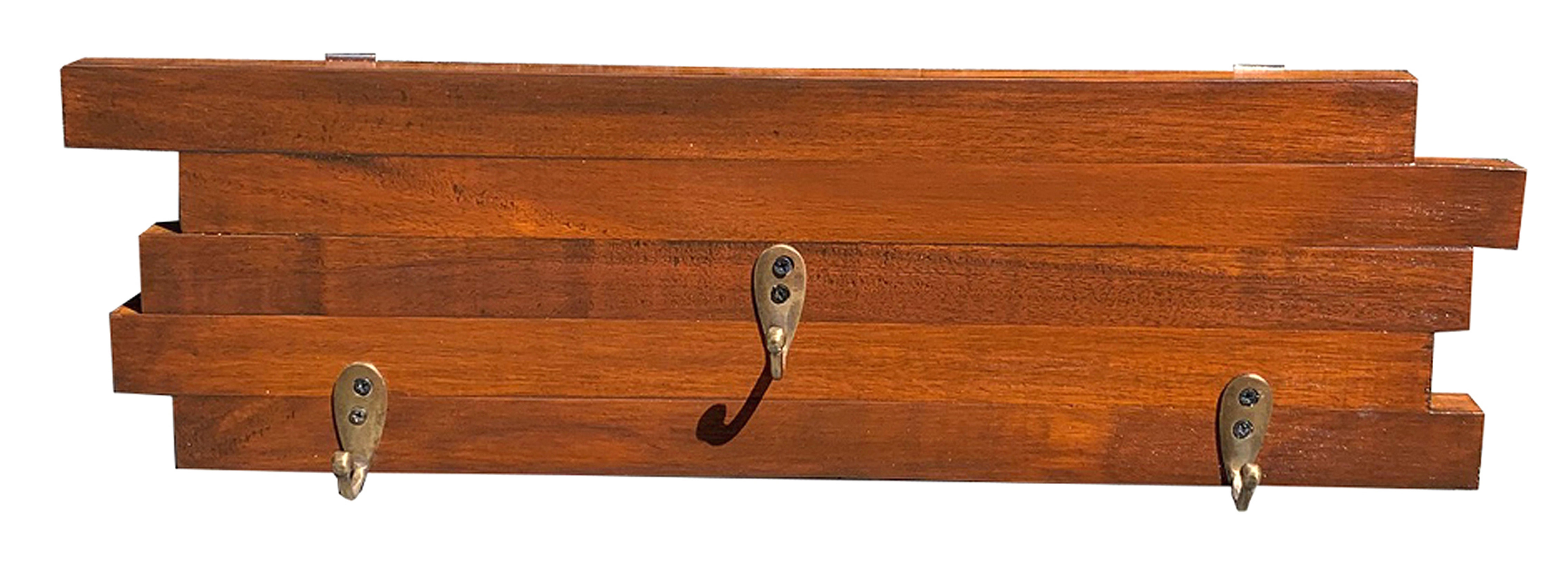 Loon Peak® Cozine Solid Wood 3 - Hook Wall Mounted Coat Rack | Wayfair