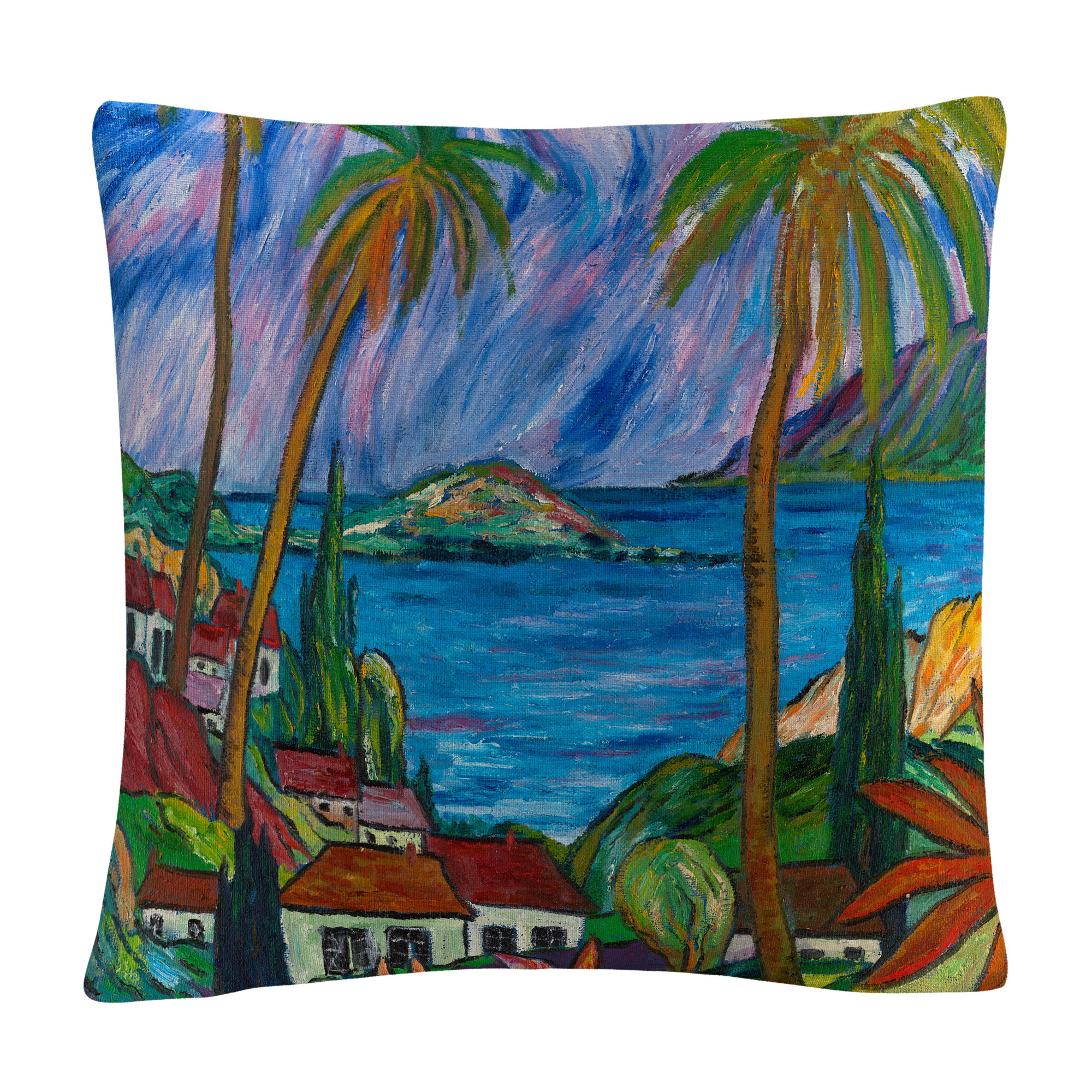 Trademark Fine Art Manor Shadian ''Tropical Paradise'' 16 X 16 ...