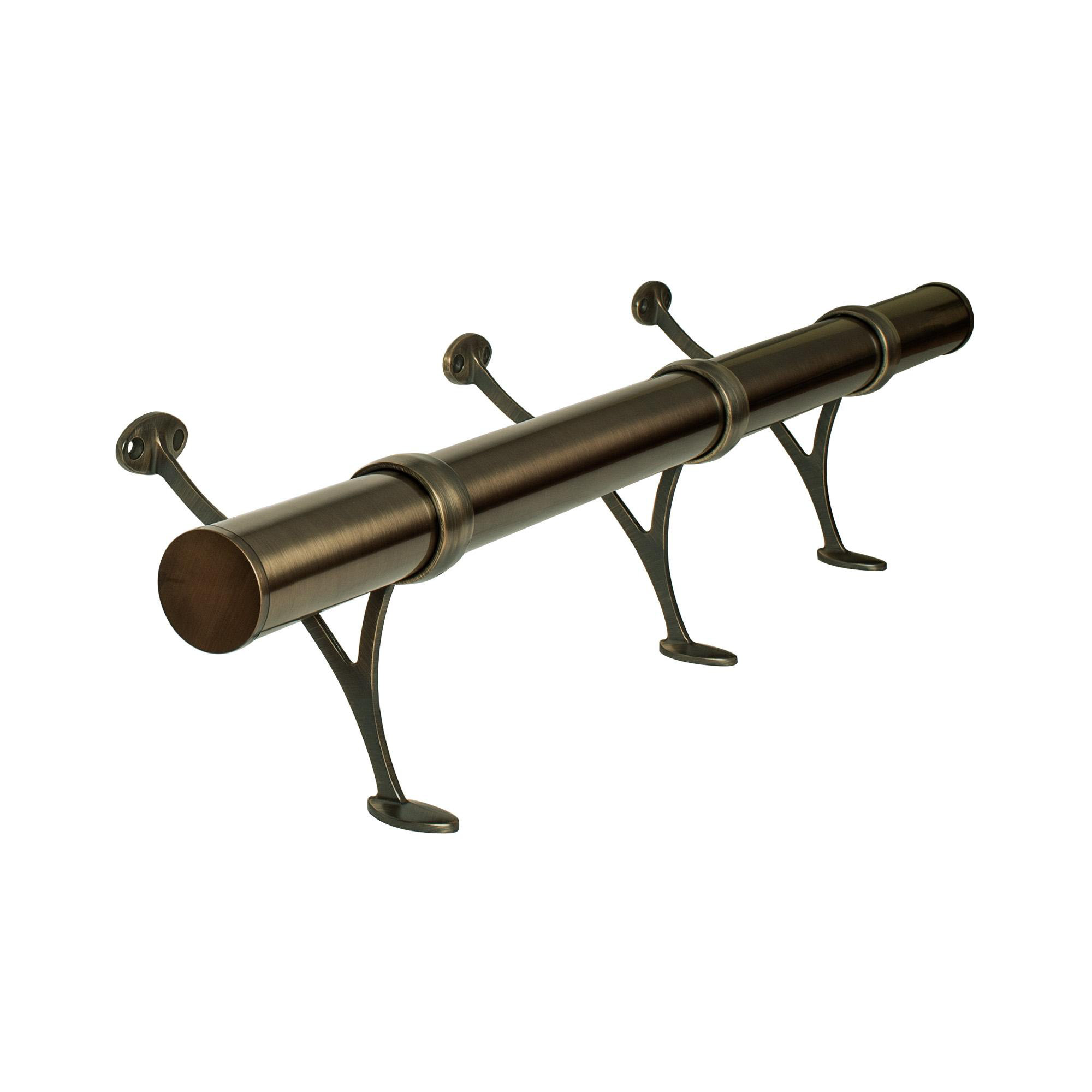 Outwater 8ft Bar Foot Rail Kit Complete Undercounter Mount Hardware and ...