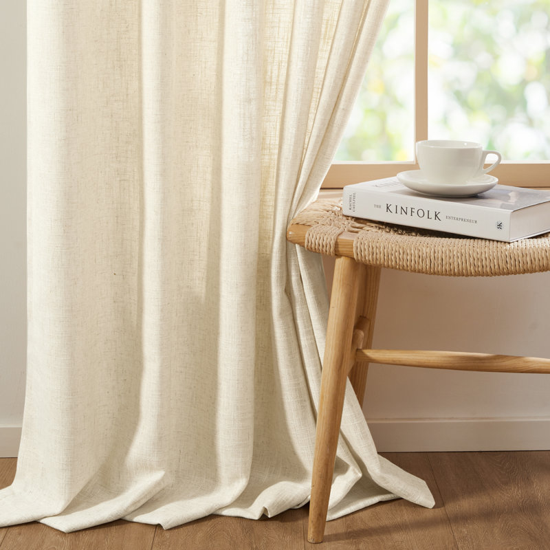Mercer41 Glennda Polyester Sheer Curtain Panel & Reviews | Wayfair