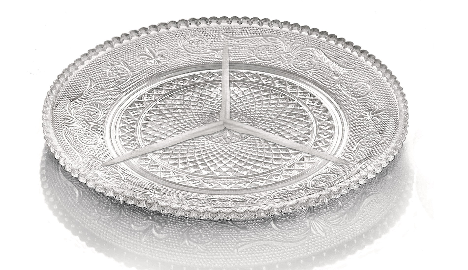 Universal Housewares Glass Decorative Plate 1 - Wayfair Canada