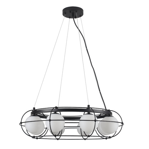 Latitude Run® Kiruna 8 - Light Dimmable LED Chandelier | Wayfair