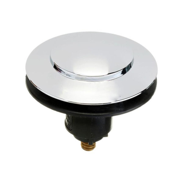 Plumbing N Parts 0.31 in. Round Chrome Mechanical Plug in Plastic ...