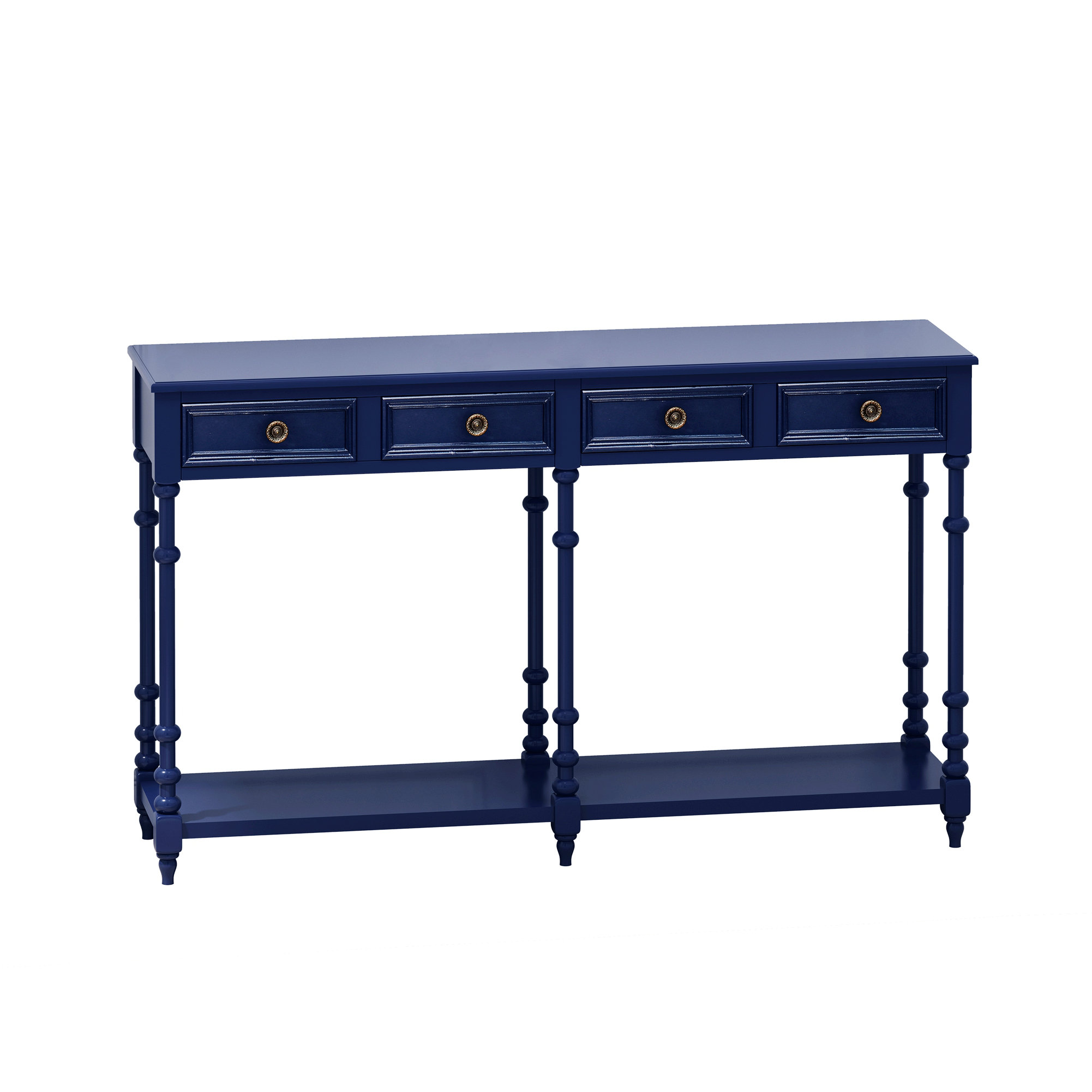 Alcott Hill® Bomer 59.06" Solid Wood Console Table | Wayfair