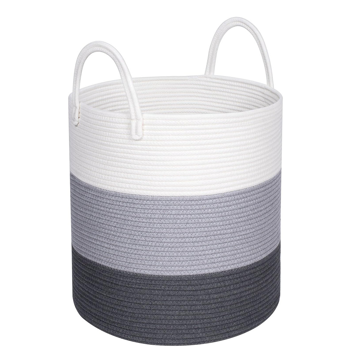 Latitude Run® Hand Woven Fabric Laundry Basket | Wayfair