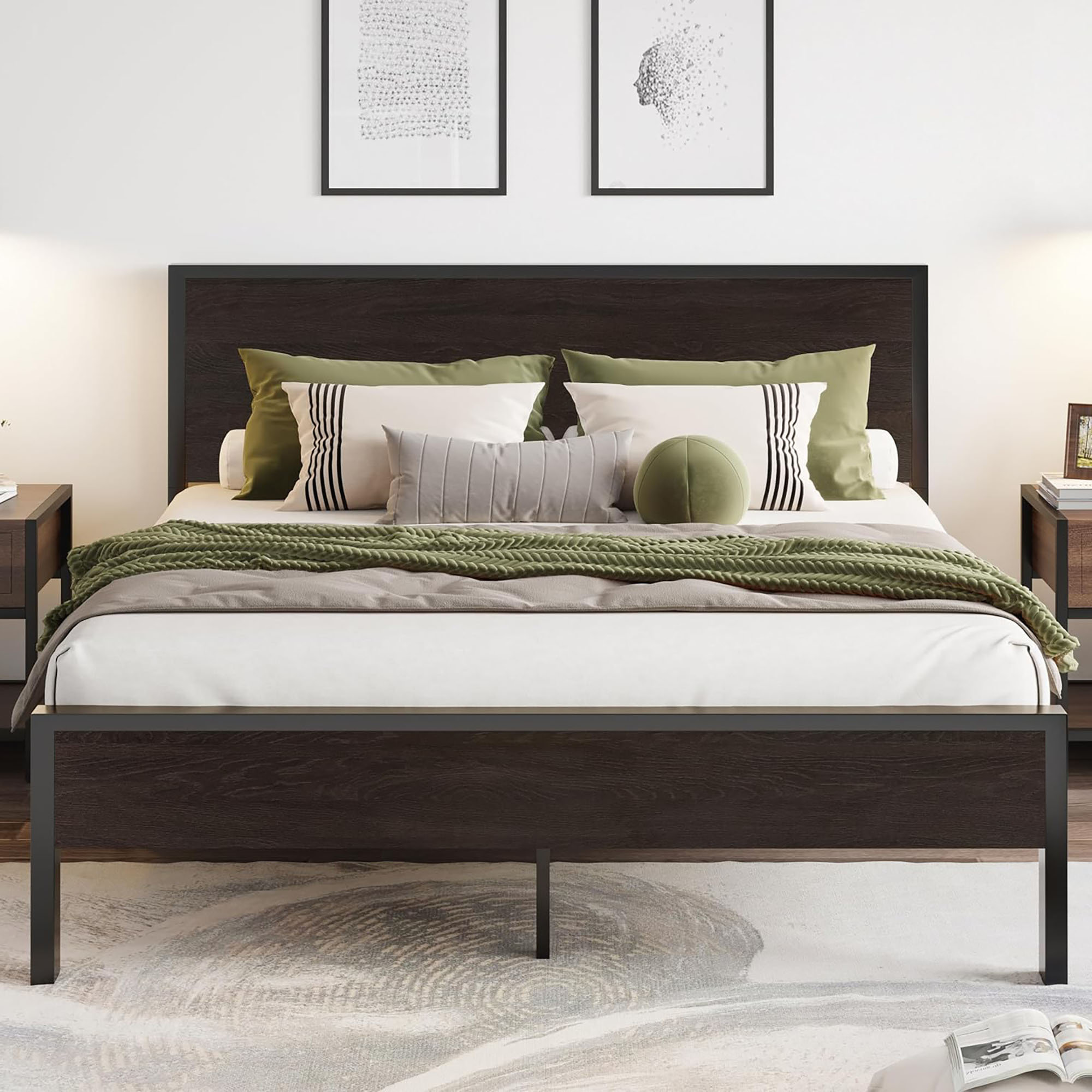 Latitude Run® Chawanna Queen 37'' Bed Frame | Wayfair