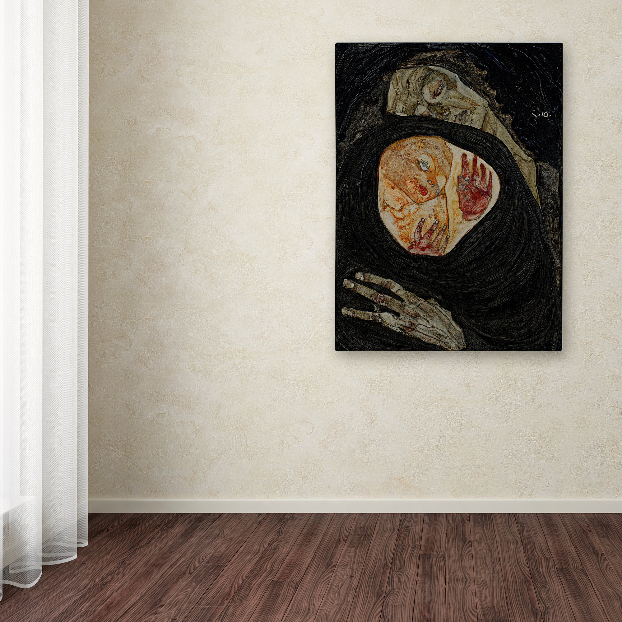 Wade Logan® 'Dead Mother I' Print on Wrapped Canvas | Wayfair