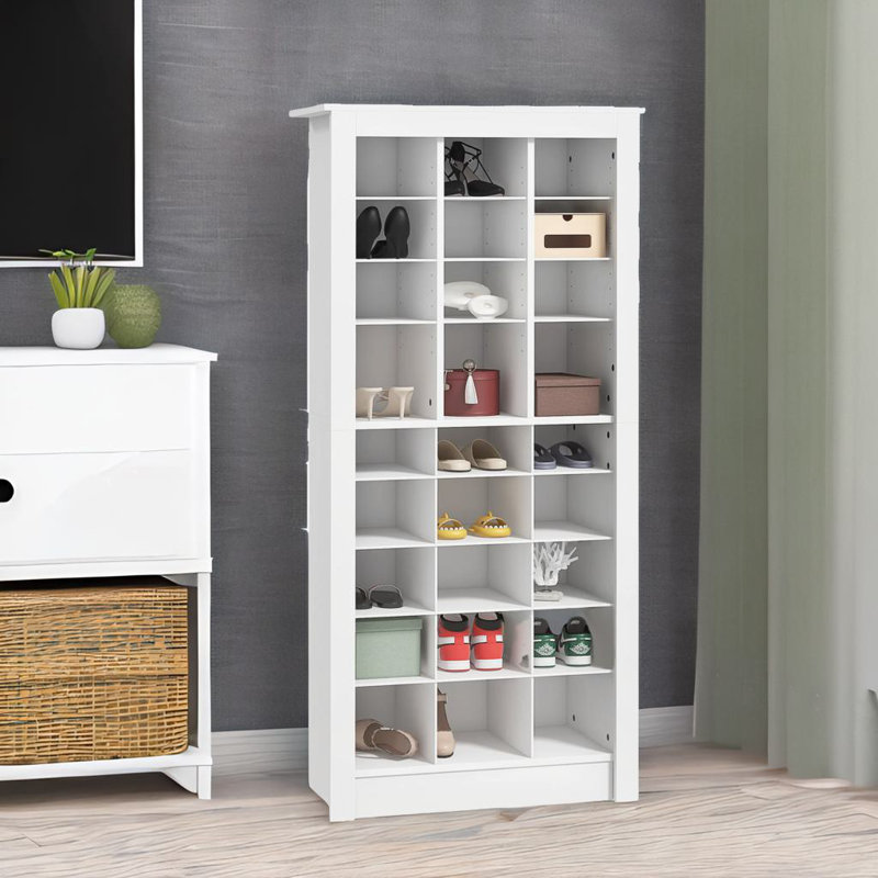 Hokku Designs Tall Shoe Cabinet | Wayfair