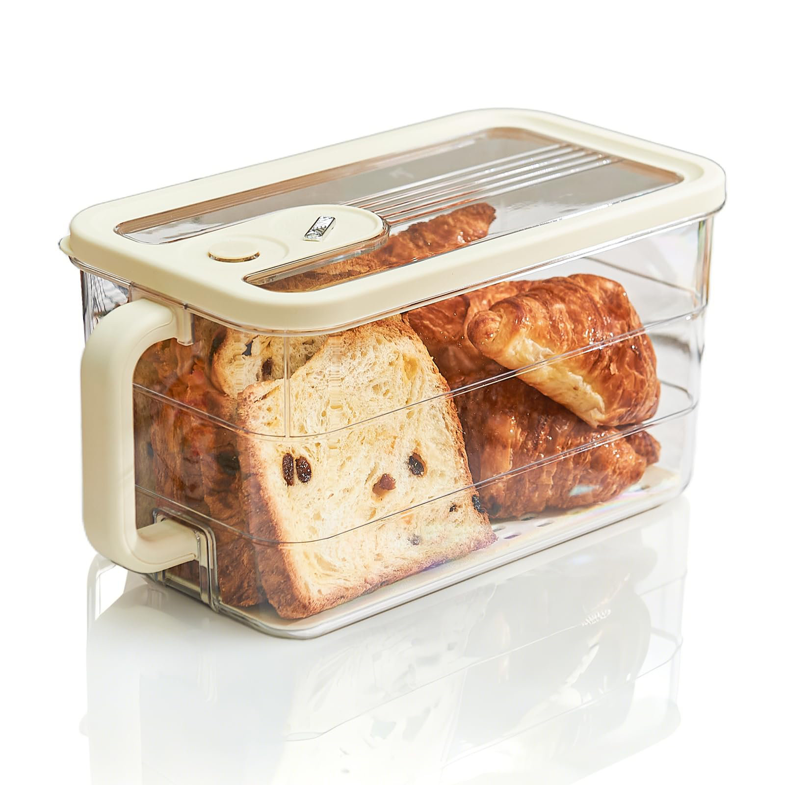 Latitude Run® Bread Box For Kitchen Counter,Bread Storage Container ...