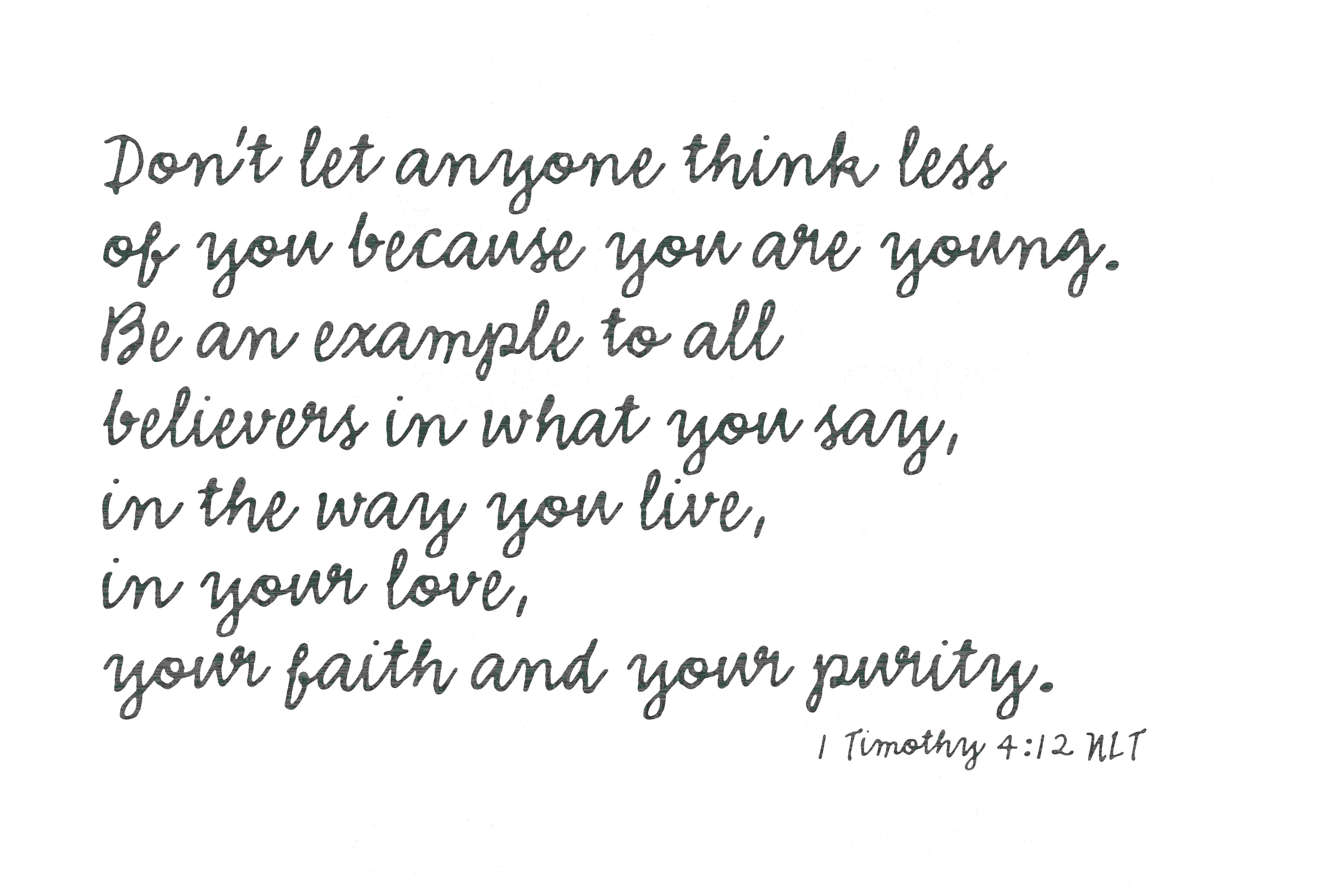 Trinx Timothy Horizontal Cursive - Wrapped Canvas Textual Art | Wayfair