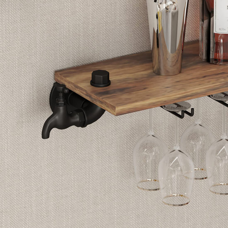 Williston Forge Wall Bar Shelves | Wayfair