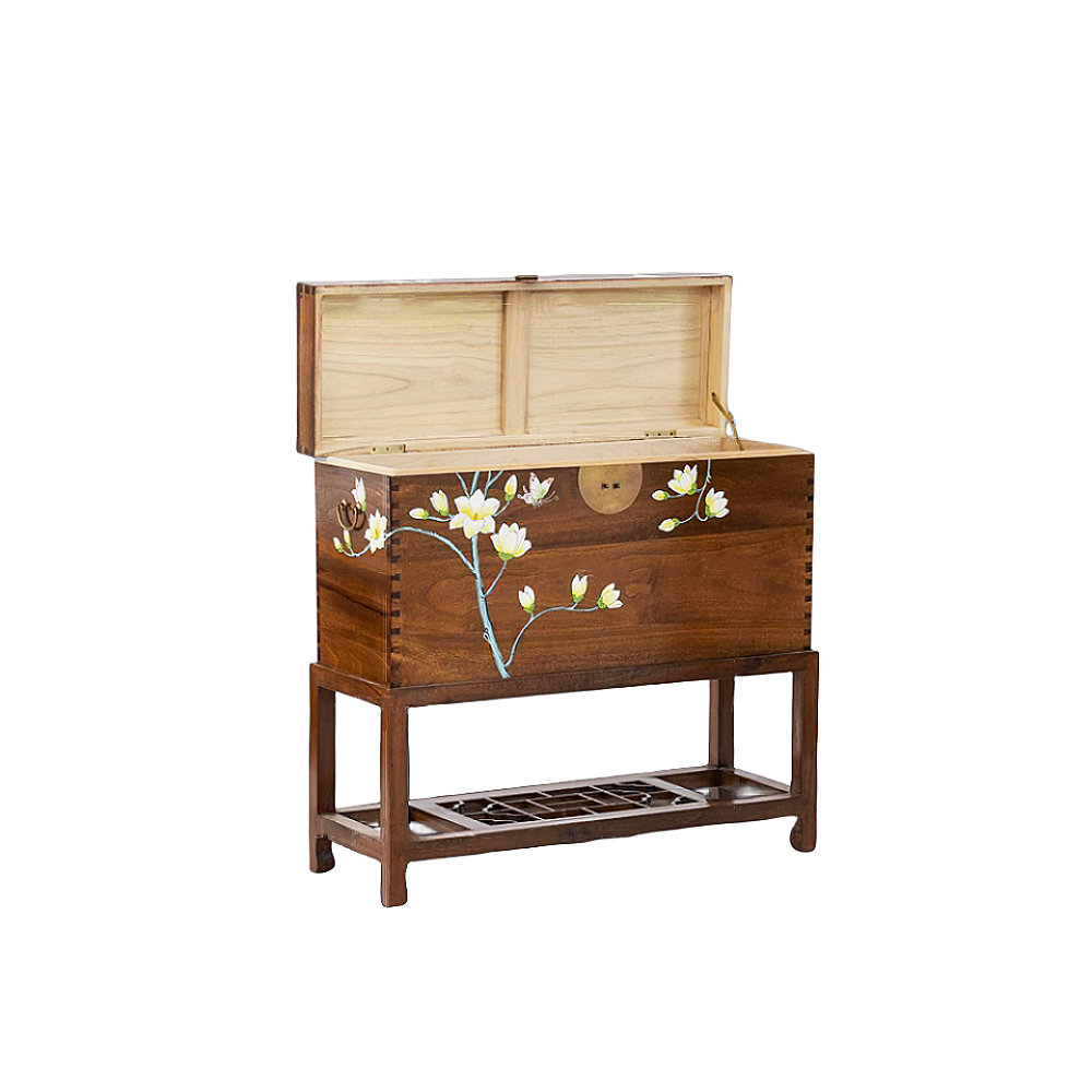 Wu's StylishVault Solid Camphor Wood Entryway Chest - Wayfair Canada