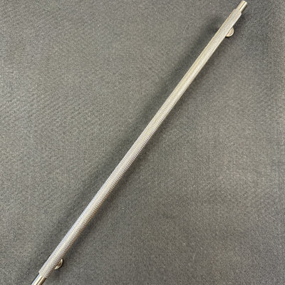 D. Lawless Hardware (5 Pack) 12 inch Knurled Round Pull Satin Nickel ...