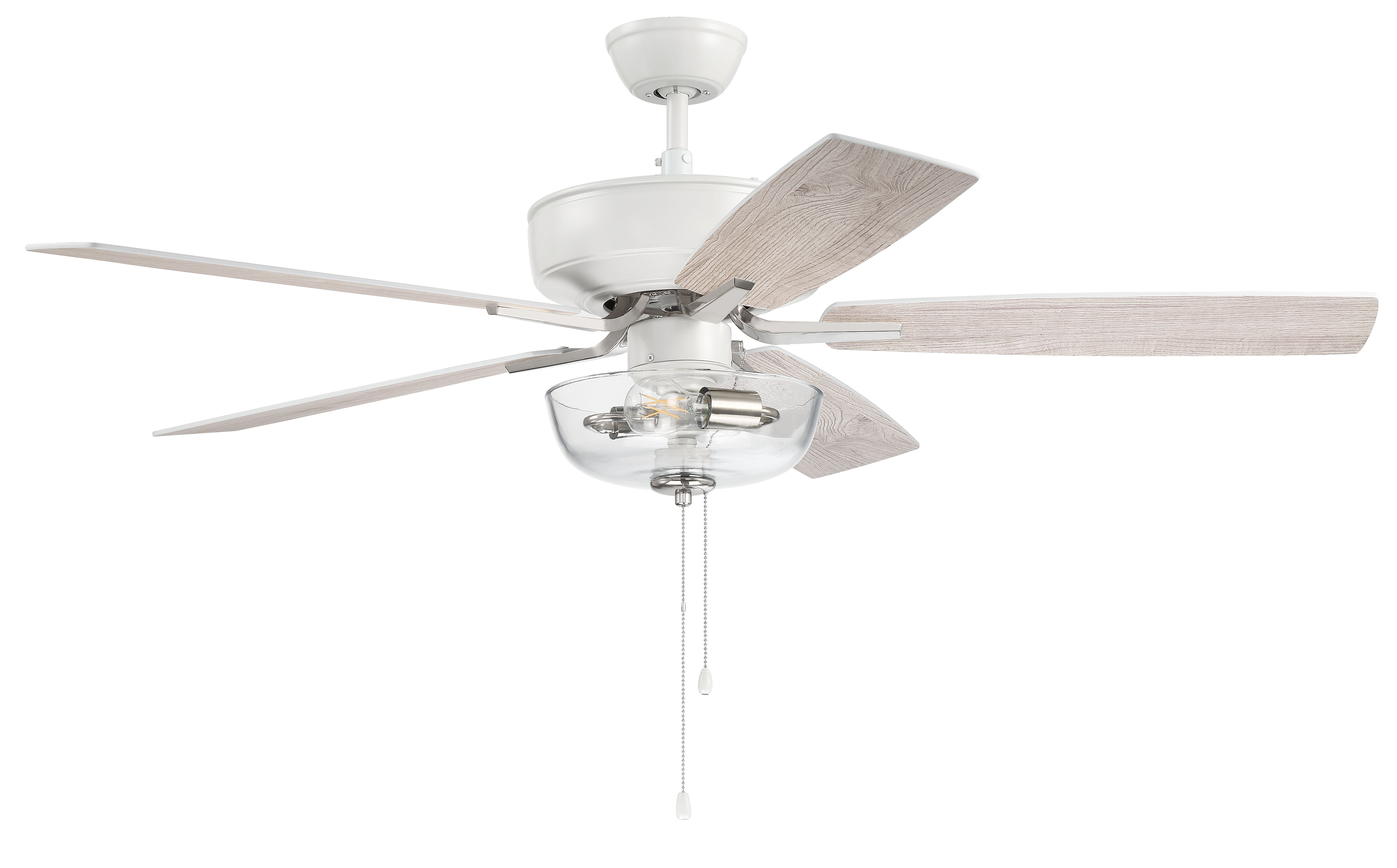 Craftmade Pro Plus fan 52" 5 - Blade LED Standard Ceiling Fan with Pull ...