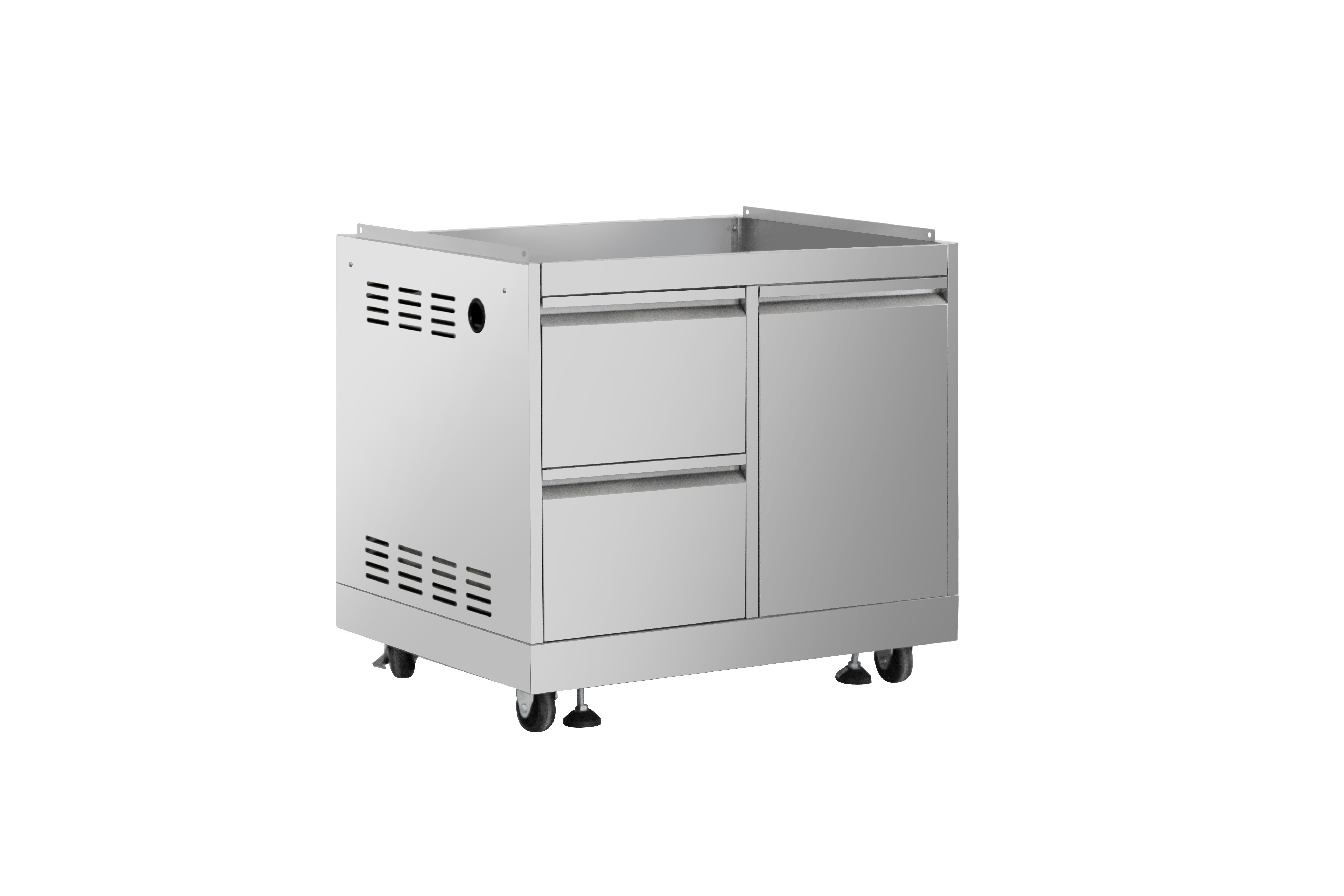 Thor Kitchen 32.06" Stainless Steel 6-Piece Free Standing Modular ...