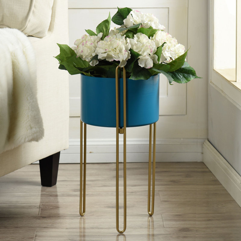 Everly Quinn Metal Cachepot | Wayfair