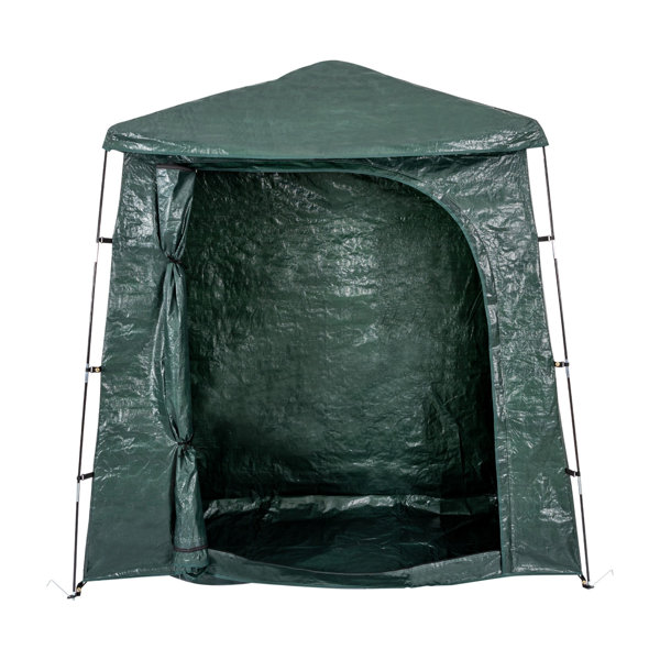DENFER Waterproof Storage PE Tent Bike Storage Shed Tent with Bag | Wayfair