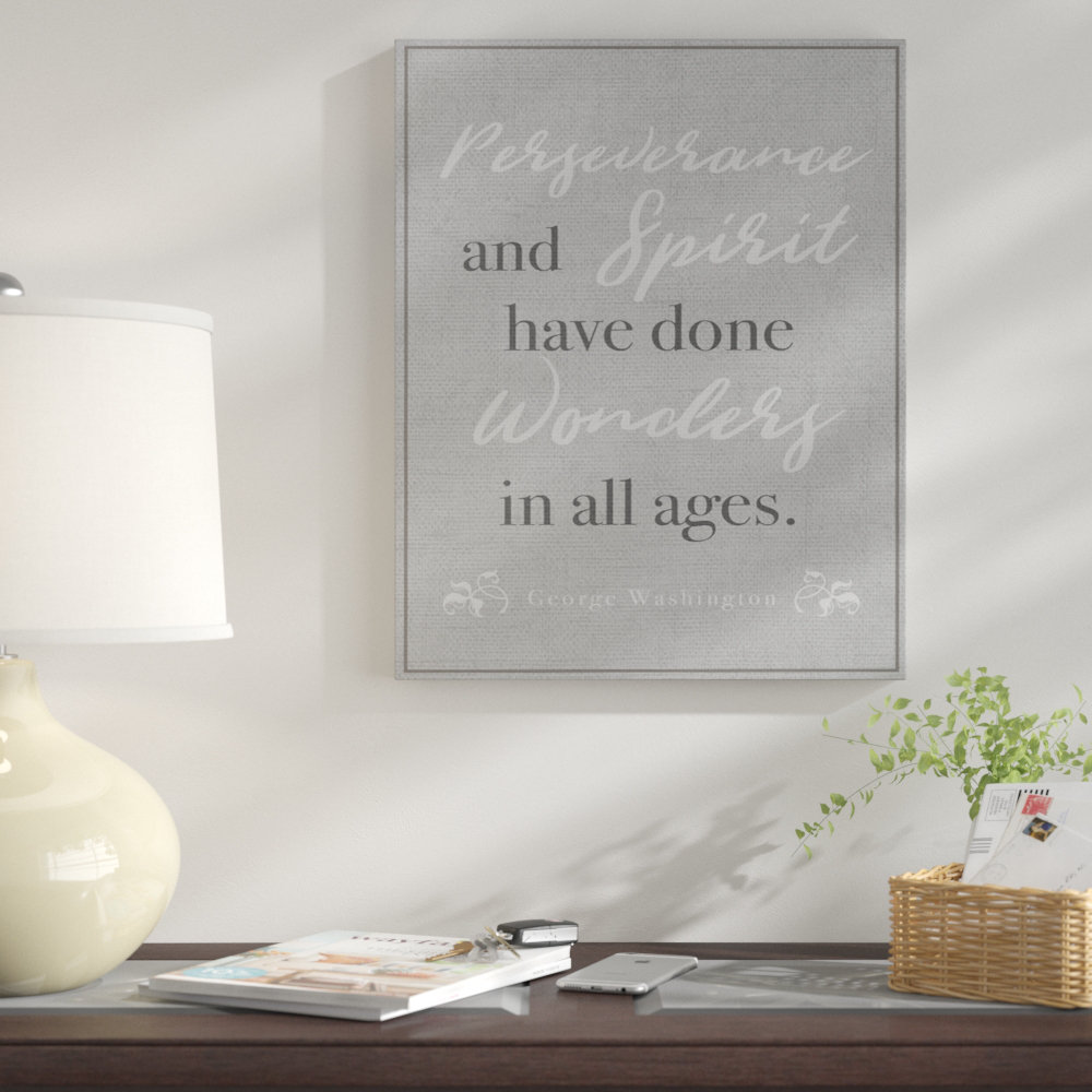 Winston Porter Perseverance and Spirit by Daphne Polselli - Textual Art ...