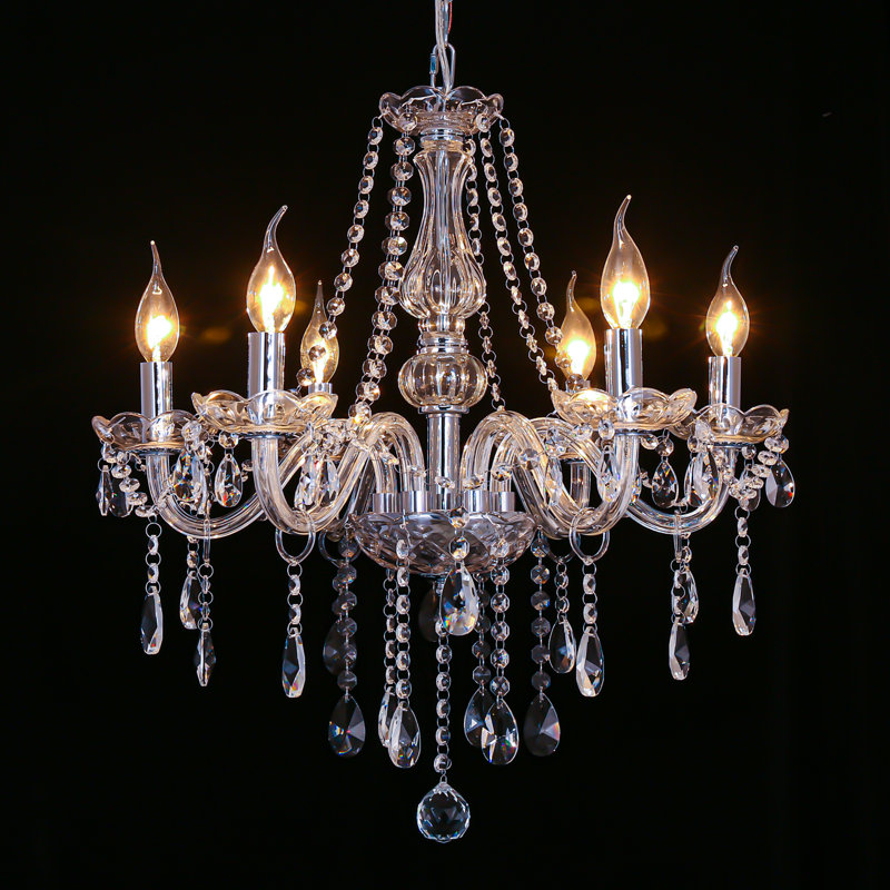 House of Hampton® Geidel 6 - Light Candle Style Empire Chandelier | Wayfair