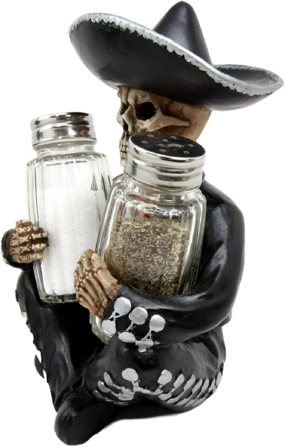 Trinx Ebros Day Of The Dead Skeleton Mariachi Wedding Singer Salt ...