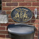 Whitehall Products Bless Our Home4-Line Wall Address Plaque & Reviews ...