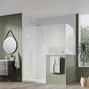 Shower Stalls, Kits, & Enclosures | Wayfair